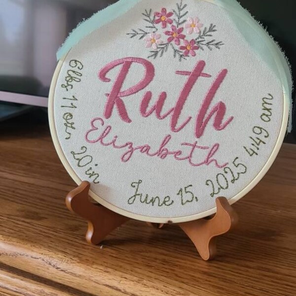 Personalized Baby Name Banner – Welcome Sign With Bows, Hospital Door ...