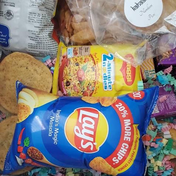 Indian Snack Box - Etsy