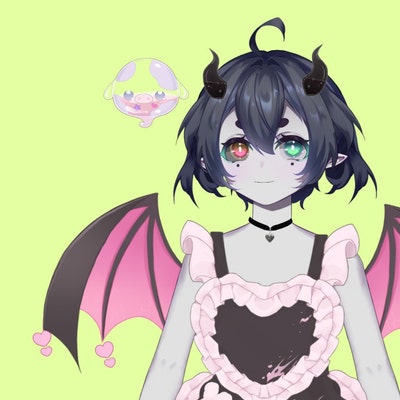 Pink Jelly Horns Animated Vtuber Asset vtube Studio - Etsy