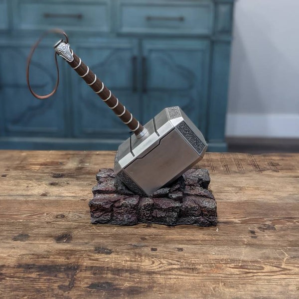 Actual Size Scale Full Resin Avengers Thor Hammer 1 1 Replica Prop ...
