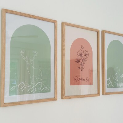 SJM Multiverse Prints Beige Velaris, Terrasen, Lunation, Crescent City ...