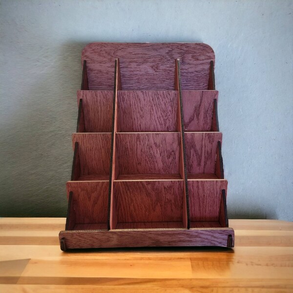Display Stand Laser Cut Svg Files, 4 Shelf Display Stand Files, Vector ...