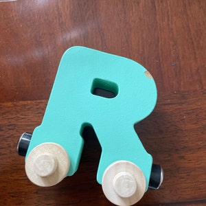 Build Your Own Train With Our Neutral Pink Train. Personalized Wooden ...