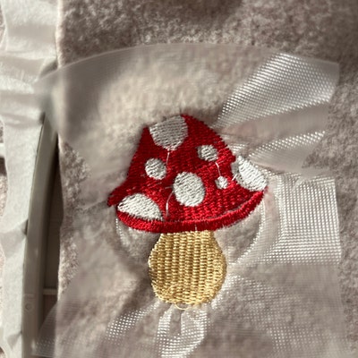 Mushroom Mini Embroidery Design, Mushroom Filled Stitch, Mushroom ...
