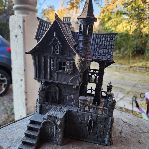 Medieval Town Set 03 - Blackstone House - Etsy
