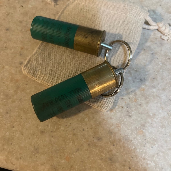 12 Gauge Shotgun Shell Key Chain RECYCLED Remington Black Hull - Etsy