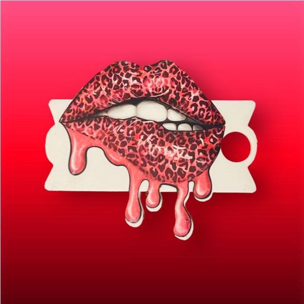Pink Leopard Lips Png Sublimation Design Download, Pink Lips Png, Western Lips Png, Leopard Lips ...