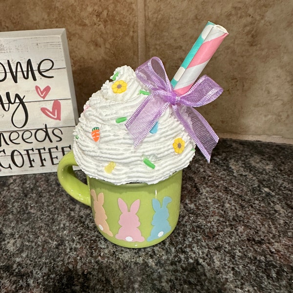 Easter Mini Mug, Easter Tiered Tray Decor, Mini Espresso Mug, Mini ...