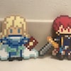 Toa Inspired Perlers (luke Fon Fabre, Tear Grants, Guy Cecil, Jade ...