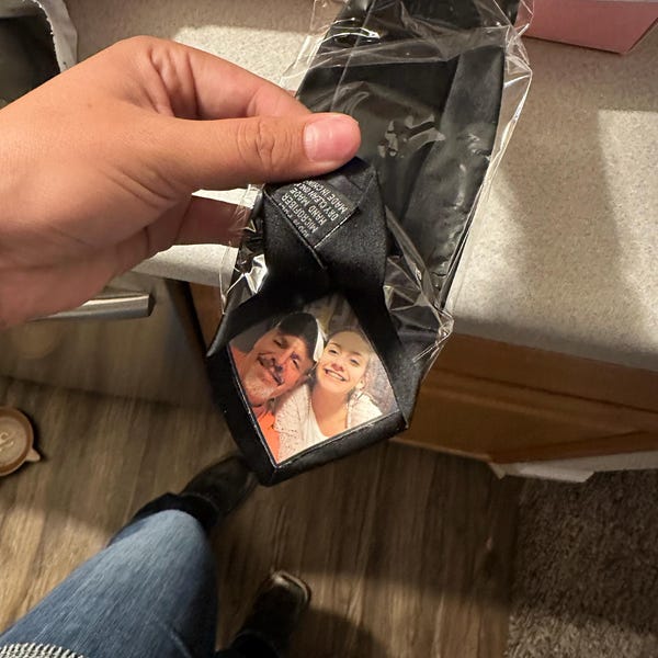 Custom Photo Patch For Ties Bowties Gifts Tie Patch Grandpa