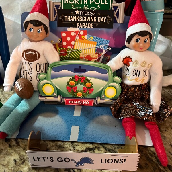 Personalized Elf Hoodie for Your Doll Custom Name & Font Choice Festive ...