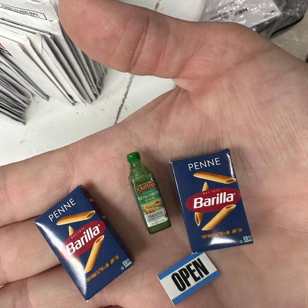 Miniature 1:6 Cooking Oils Mini Olive Oil Miniature Cooking Dollhouse ...