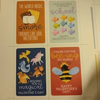 Printable Valentine Cards for Kids - Instant Download Valentine's Day ...