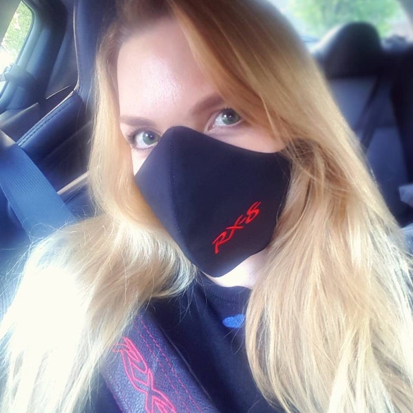 Custom Made Cotton Face Mask, Butterfly Embroidered, Unisex, Fashion ...
