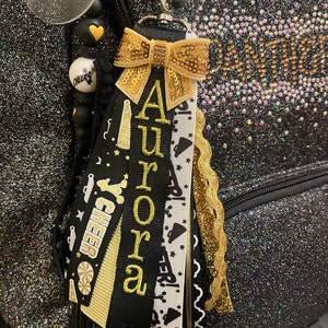 Cheer Zipper Charm/zipper Pull/cheer Bag Tag/cheer Gift/cheer/bag Tag ...
