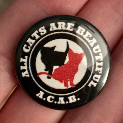 ACAB All Cats 1 Inch Button - Etsy