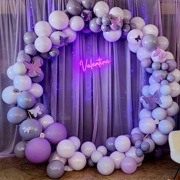 3D Purple Paper Butterfly Cutouts Paper Butterflies Purple Butterfly ...