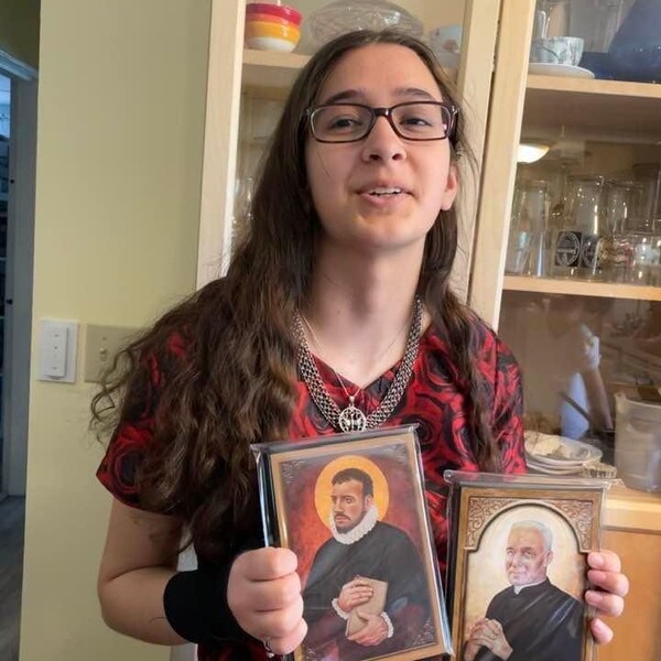 St. Andre Bessette Wood Icon & Holy Card GIFT SET, Catholic Art - Etsy