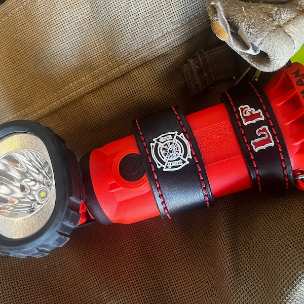 Custom Leather Flashlight Strap - Etsy