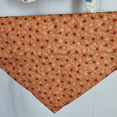 Crochet Head Scarf, Triangle Bandana, Festival Kerchief, Cottagecore ...