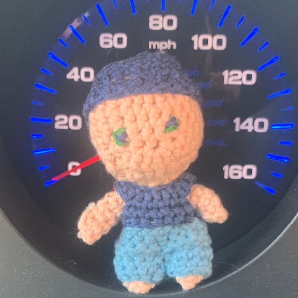 PATTERN: Micro Mini Doll, Amigurumi Pattern, Miniature Doll, One Inch ...