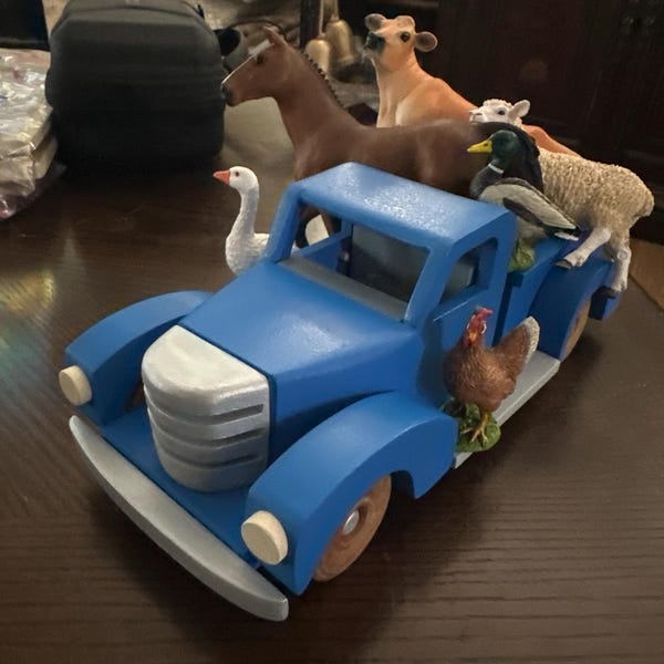 Wood Puzzles - Construction and Animals - Etsy