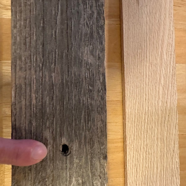 Reclaimed Split Wood Plank Bundle for DIY Projects | Craft Wood | Pack ...