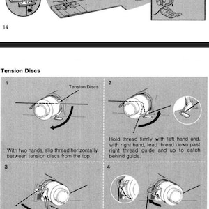 Singer Athena 2000 _instruction Manual (PDF Format) _digital Download ...