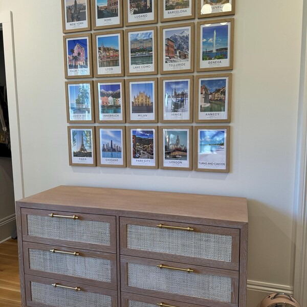 Set of 7 Modern Wonders of the World DIGITAL DOWNLOAD Prints, City ...