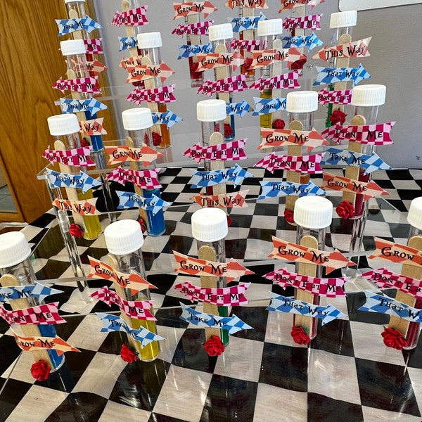 Party Favours X 15 - Grow A Pea in A 'mini' Test Tube - Kids Party ...