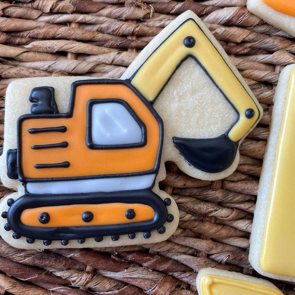 Excavator Truck Cookie Cutter and Fondant Cutter and Clay Cutter - Etsy
