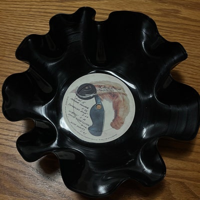 Vinyl Record Bowls Handmade From Vintage Upcycled Vinyl Records.perfect ...