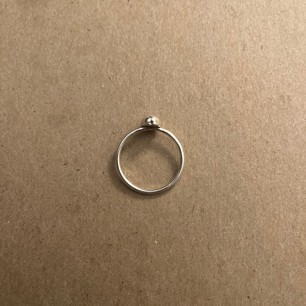 Sterling Silver Apple Ring Solid .925 Apples Fruit Rings Custom Sizes ...