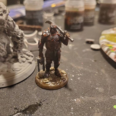 Dnd Shapeshifter Male Barbarian Werebear Fighter - Etsy