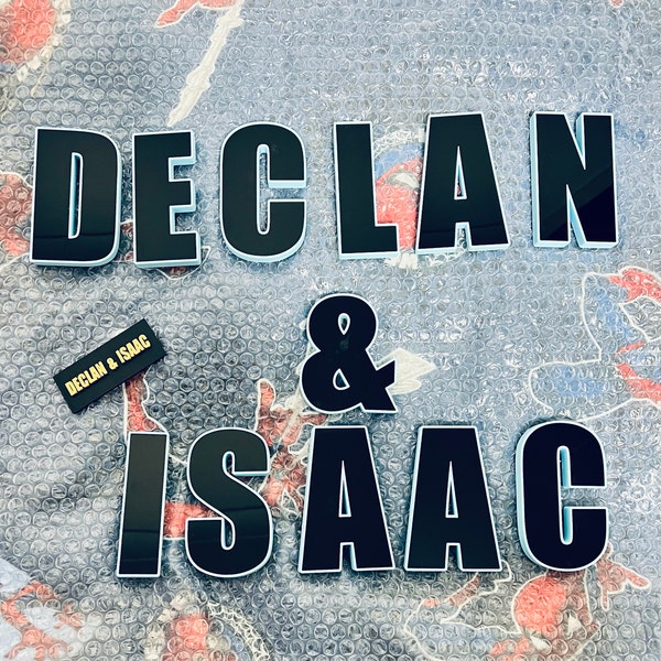 Fillable Letters Numbers, Fillable Letter Tray, Charcuterie Letters ...