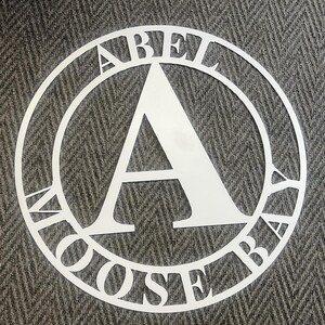 Custom Metal Name Sign, Oil Rig, Oil Field, Offshore Custom Sign ...