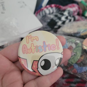 TBH Autism Creature YIPPEE i'm Autistic Pins/buttons - Etsy
