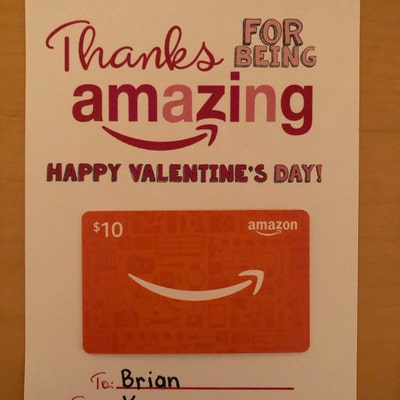 Valentine's Day Gift Card Holder, Thank You Gift Card Holders ...