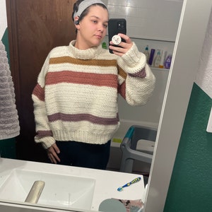 MARCELINE SWEATER Pattern Only - Etsy