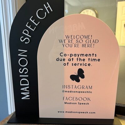 Double Arch Bar Menu Sign, Acrylic Bar Sign, Custom Bar Sign for ...