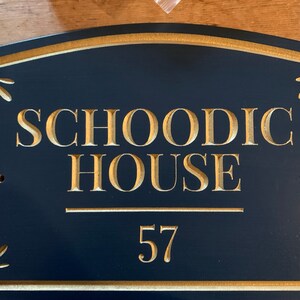 10 Square House Number Engraved Plaque Housewarming | Etsy