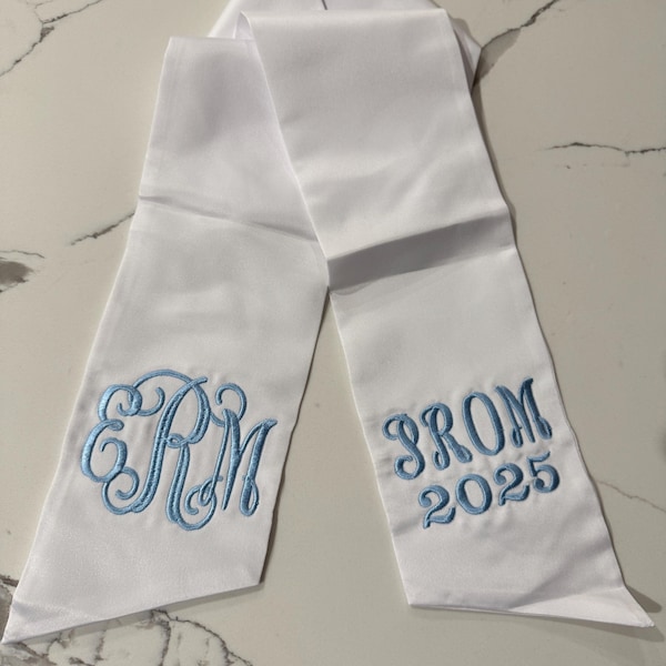 Bouquet Sash for Prom and Homecoming - Etsy