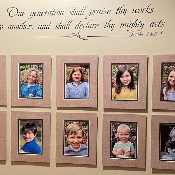 One Generation Shall Praise Thy Works... Shall Declare Thy Mighty Acts ...
