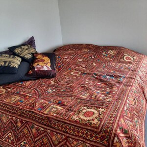 Discover an Extraordinary Suzani Vintage Kantha Quilt A Rare Hand ...