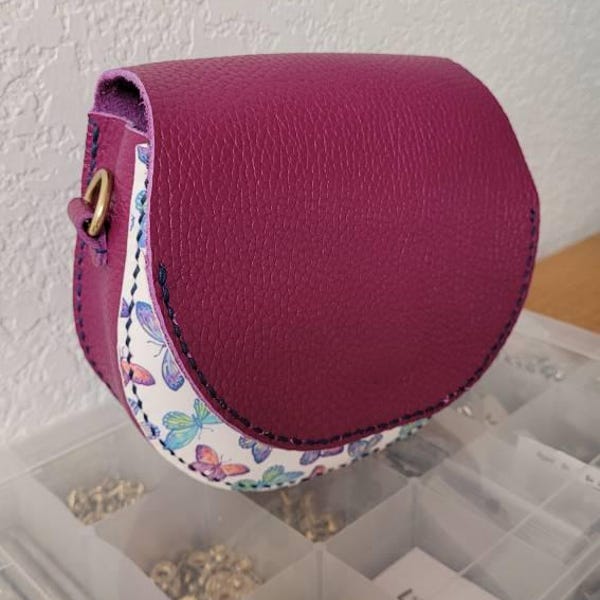 Leather Mini Bag Template, DIY Pattern (pdf, Svg, Dxf) - Etsy