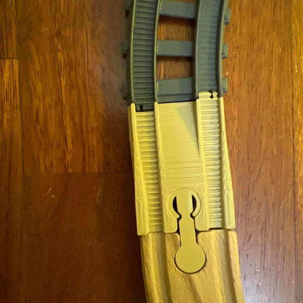 Thomas Trackmaster 2014> to Wooden Track Adapters X2 (brio/bigjigs/ikea ...