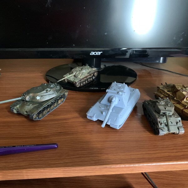 British Alecto Tank Model 1/32 1/48 1/72 1/87 1/100 1/144 1/200 Scale ...