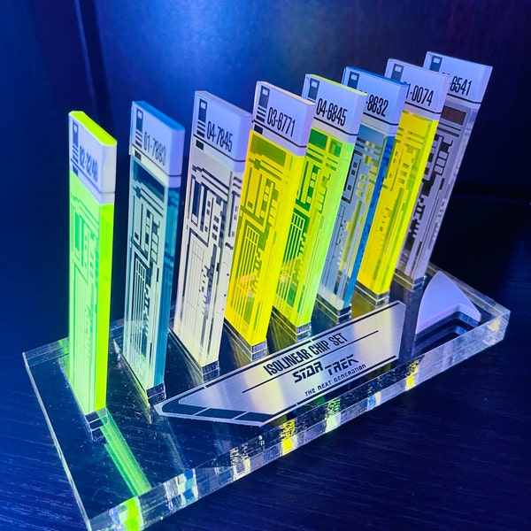 Star Trek Isolinear Chips TNG Set - Etsy