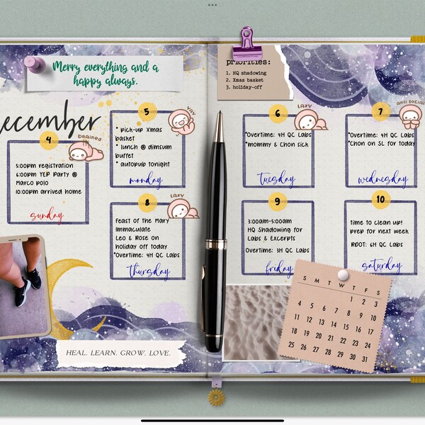 Digital Stationery Kit, Goodnotes Stickerbook, Digital Bujo, Digital ...