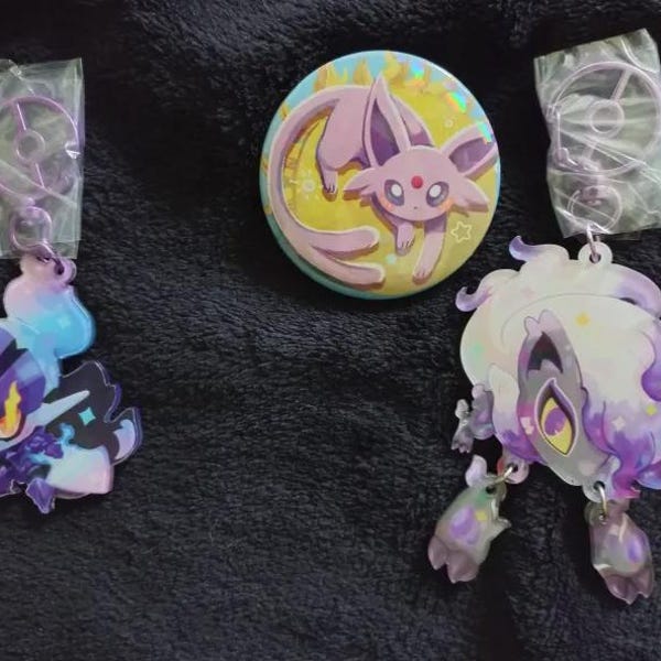 Poke - PREORDER - Hisui Zoroark Dangling Claw Acrylic Charm | Scarlet ...